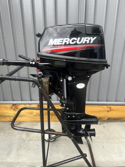 Mercury 15hp Short Shaft 2-Stroke Outboard Motor As New - Miscellaneous ...