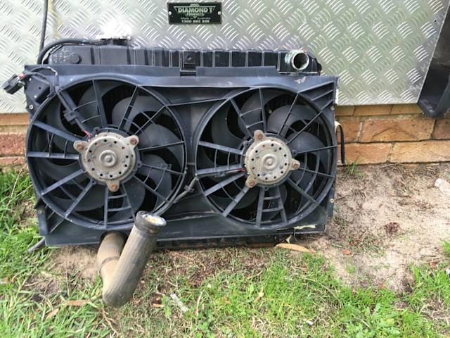 Holden HQ HJ HX HZ Natrad 3 Core Radiator & Twin Thermo fans | Auto ...