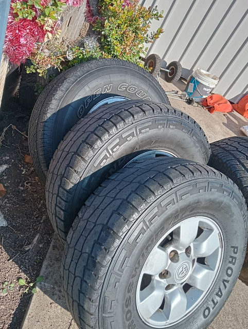Toyota 4×4 rims n tyres | Wheels, Tyres & Rims | Gumtree Australia ...