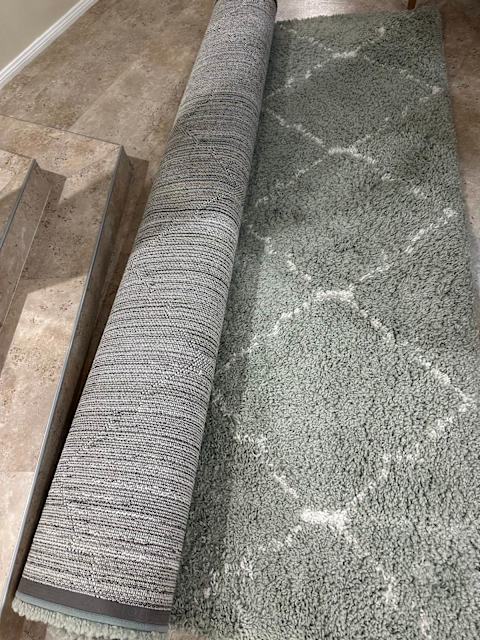 Large Mint Green Shaggy Rug - Rugs & Carpets in Monash ACT | Gumtree ...