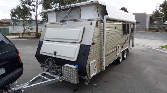 Caravan 18ft Coromal Seka 535 Mirage Series 01 Shower Toilet Basin Twi ...