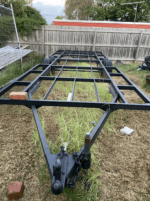 22FT TRAILER - NEW RHS FRAME - Perfect for Tiny House - Ready to build ...