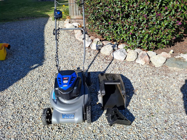 VICTA 18 82V Model 883241-A With Mulching Plug+Catcher+Charger+ Bat ...