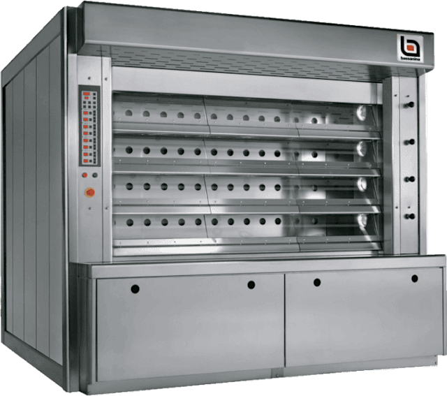 Steam Pipe Oven with integrated loaded - Bakery Oven - Made in Italy ...