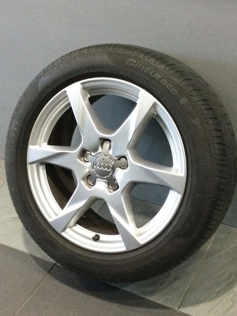 AUDI A4 17” GENUINE ALLOY WHEELS & TYRES VW CADDY | Wheels, Tyres ...