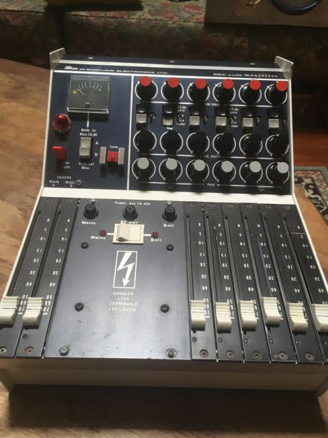 Glensound Audio Console Mixing Desk (Neve, BBC) - Other Musical ...