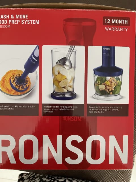 Ronson Mash & Food Processor Brand New - Blenders, Juicers & Food ...