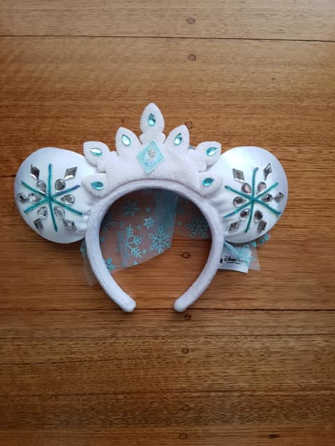 Disney Parks Frozen Elsa Minnie Mouse Ears Headband | Other Baby ...