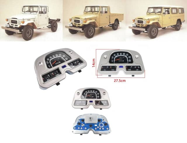 03/1974 to 10/1980 Toyota Landcruiser FJ40 HJ45 - Instrument cluster ...