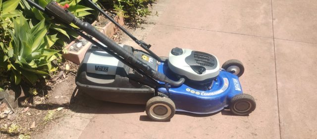 Mower 2 Stroke petrol Victa Commander . Easy starter .Was a late Relat ...
