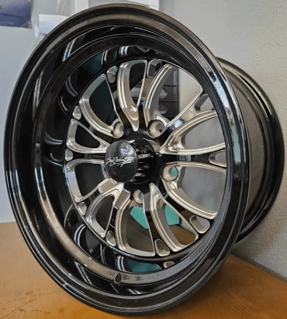 4x Boyd Bristol Wheels Suit Commodore VZ VY VX VT VL 17x4.5/15x8 5x120 ...