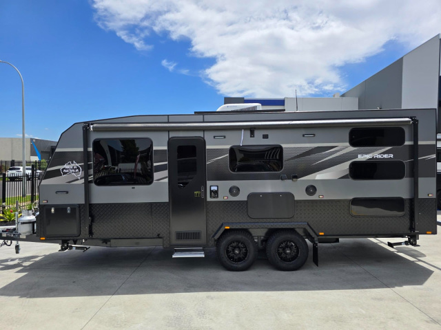 2025 CADILLAC RV 220 EPIC RIDER TRIPLE BUNK 200AH LITHIUM 630W SOLAR ...