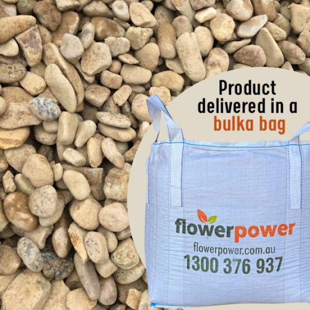 Garden River Gravel / Pebbles - From Flower Power - Pots & Garden Beds ...