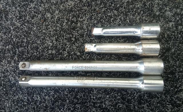 3/8 inch socket drive extension bars $10 the lot - Hand Tools in ...