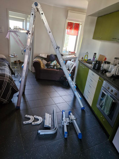 transformer ladder with accessories - Ladders & Scaffolding in Nerang ...