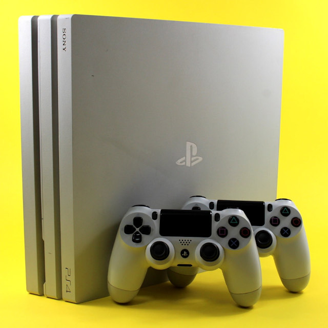 Sony Playstation 4 Pro 1TB Game Console + Two Controllers - Playstation ...
