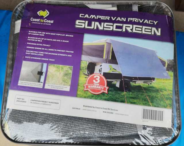 Camper Van Privacy Sunscreen | Caravan & Campervan Accessories ...