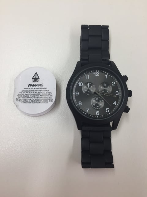 Black Anko metal-band wristwatch - Watches in Melbourne CBD VIC ...