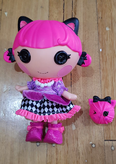 Vintage Lalaloopsy Littles STREAMERS CARNIVALE DOLL with pet (MGA2014 ...