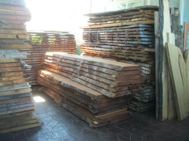 Hardwood timber slabs - redgum ironbark blackbutt spottedgum - Building ...