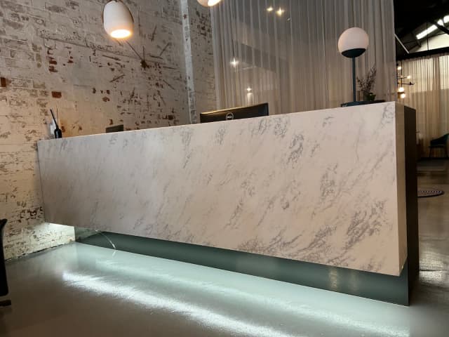 Custom Made Reception Desk | Desks | Gumtree Australia Perth City Area ...