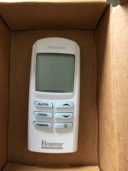 BRAEMAR-BREEZAIR EVAPORATIVE COOLER NEW WALL CONTROL. - Air ...