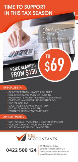 H&T Accountants *Special Offer $69 for Individual Tax Returns* | Tax ...