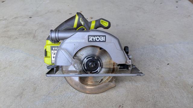 Ryobi 18V ONE+ 184mm Brushless Circular Saw R18CS7 Type II (Skin Only ...