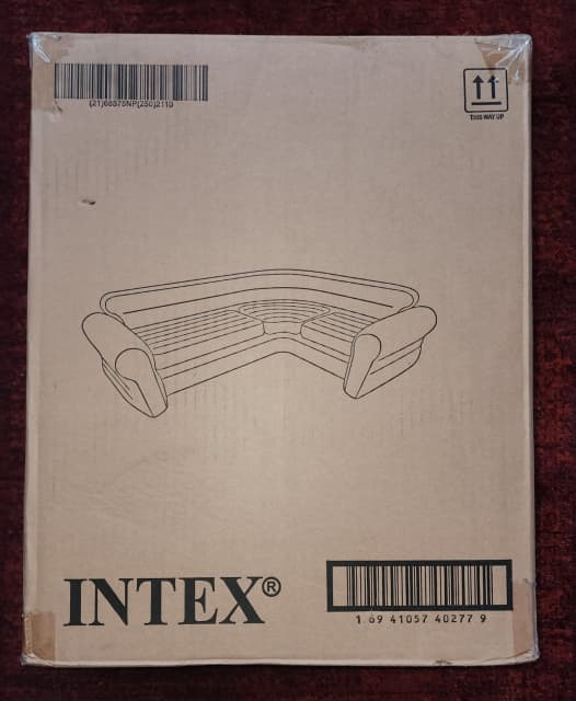 Intex Corner Sofa L-Shaped Inflatable Couch | Sofas | Gumtree Australia ...