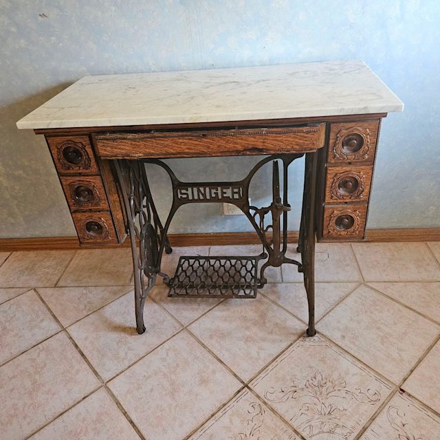 Marble Singer Hall Table - Buffets & Side Tables in Pambula NSW ...