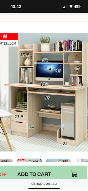 Student desk - Desks in North Lakes QLD | Gumtree Australia