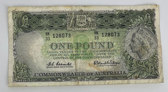 AUSTRALIAN ONE POUND NOTE - GEN - Collectables in Lawnton QLD | Gumtree ...