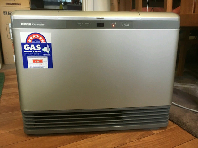 Rinnai 25MJ Natural Gas Heater With Remote Control - Air Conditioning ...