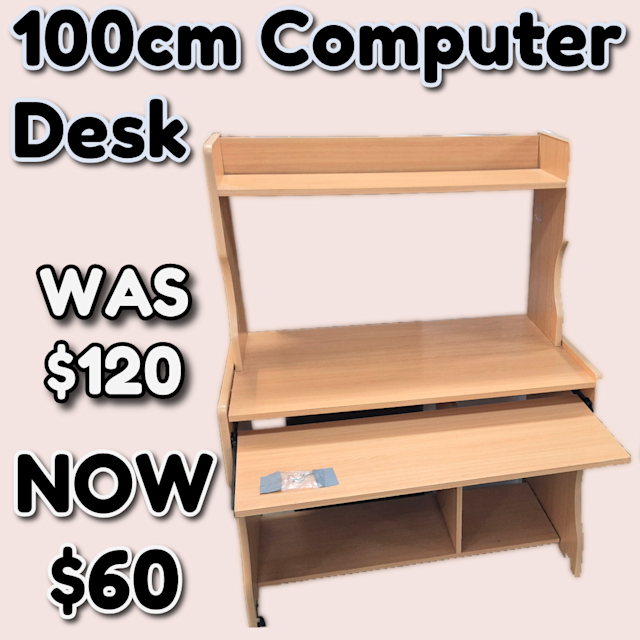 100cm Computer Desk - Desks in Rosebud VIC | Gumtree Australia