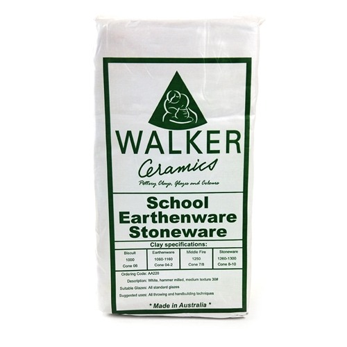 Pottery Clay 10kg - 12.5kg Block Earthenware Stoneware Paper Raku FROM ...