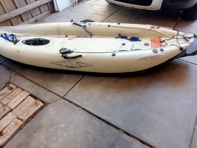 Hobie Inflatable Mirage i9S fishing dinghy with all accessories ...
