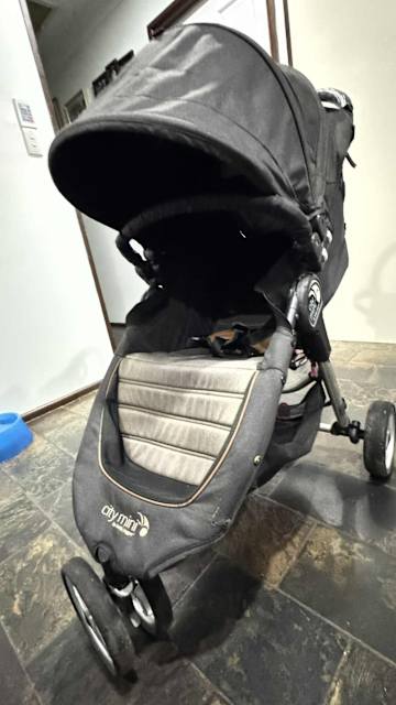 Used Baby Jogger City Mini stroller black for sale - Prams & Strollers ...