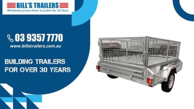 7x5 Galvanised Box Trailer Cage - Heavy Duty Checker Plate | Trailers ...