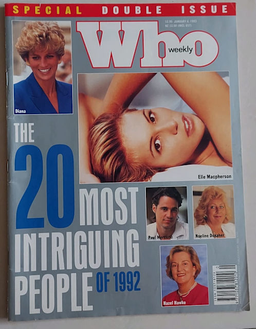 Who weekly magazine 1992 review | Magazines | Gumtree Australia Geelong ...