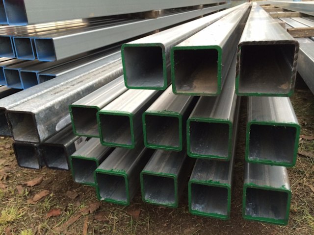 Galvanised SHS Posts Shade Sails Brand New - Building Materials in ...