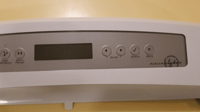 Fisher & Paykel Aquasmart Washing Machine Display Panel | Washing ...