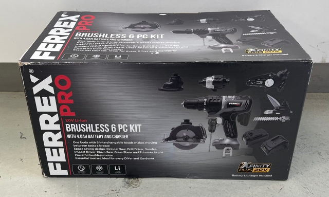 FERREX PRO 6PCE DRILL KIT - 400025 - Power Tools in Caboolture QLD ...