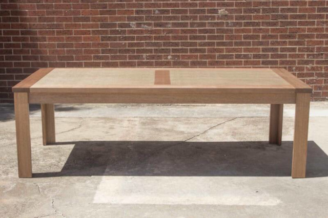 Timaru - Solid Tasmanian Oak and Veneer Tasmanian Oak - Dining Table ...