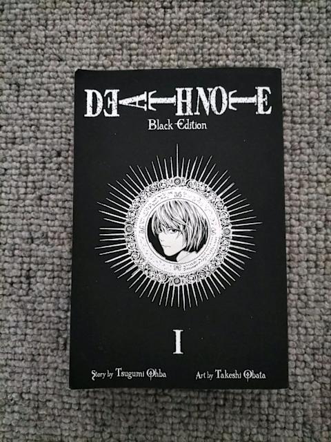 Death Note Black Edition. Volume 1 - 4. Paperback by Ohba Tsugumi ...
