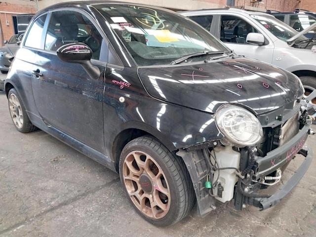 WRECKING 2013 FIAT 500 1.4 PETROL AUTO (NMW08105) BLACK | Wrecking ...