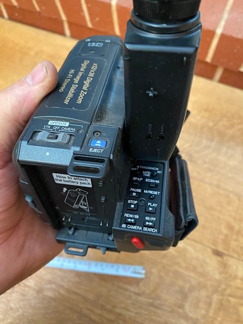 Vintage electronics Palmcorder NV-S6 VHS-C Camera Copy movies qzzq ...