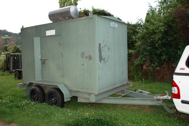 Mobile Generator Unit-75KVA Diesel Generator on dual axle Trailer ...