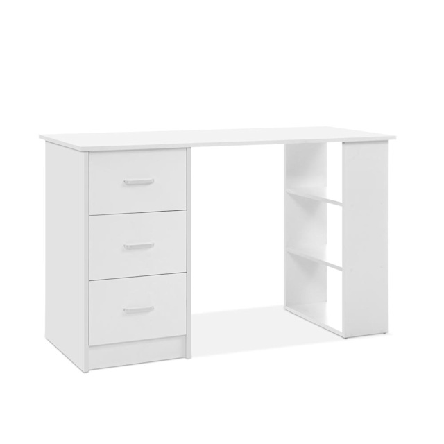 Computer Desk Drawer Shelf Cabinet White 120CM - Desks in Trinity Beach ...