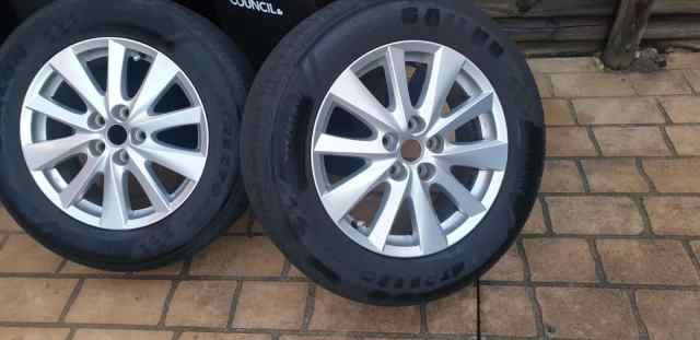 4 x17 inch alloy rims/wheels tyres $350 neg. 225/ 65r 17 | Wheels ...