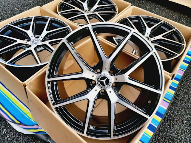 20 MERCEDES WHEELS RIMS 5X112 AMG A45 CLA45 ML250 GLC GLA GLB | Wheels ...